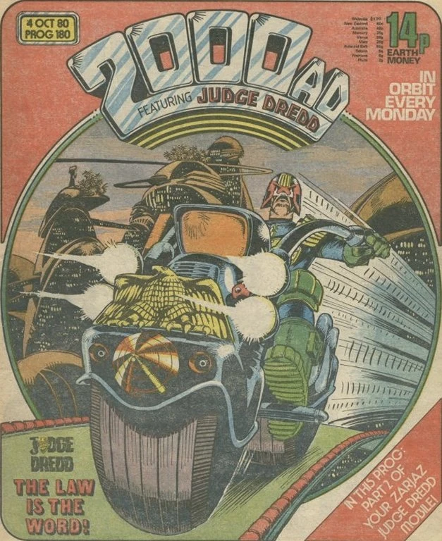 2000 AD Vol 1 180 | Judge Dredd Wiki | Fandom