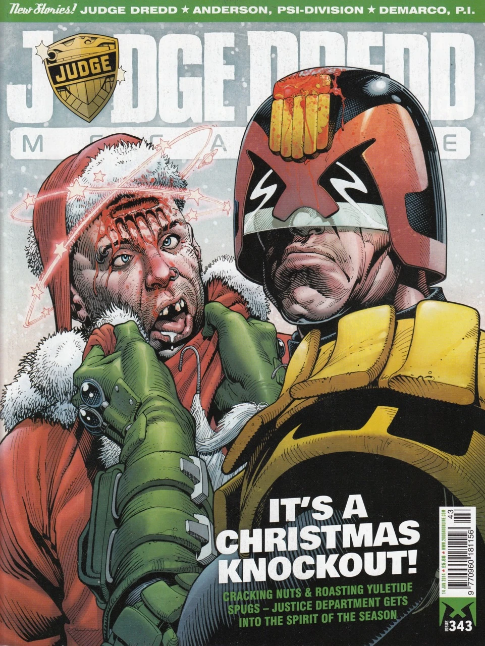 Megazine 343 | Judge Dredd Wiki | Fandom