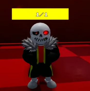 Fell! Sans | Undertale: Judgement Day (Roblox) Wiki | Fandom