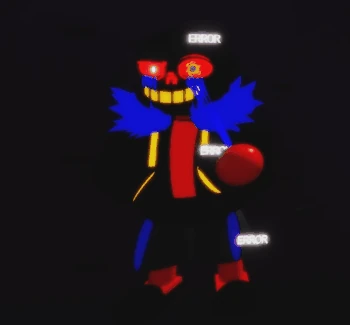 Error! Sans NPC (The Mirrored Realm) | Undertale: Judgement Day (Roblox ...