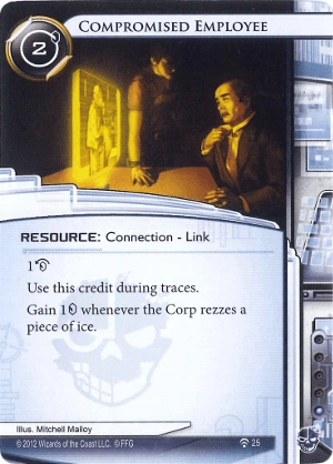 Compromised Employee(ANR) | 绝版LCG&TCG中文 Wiki | Fandom
