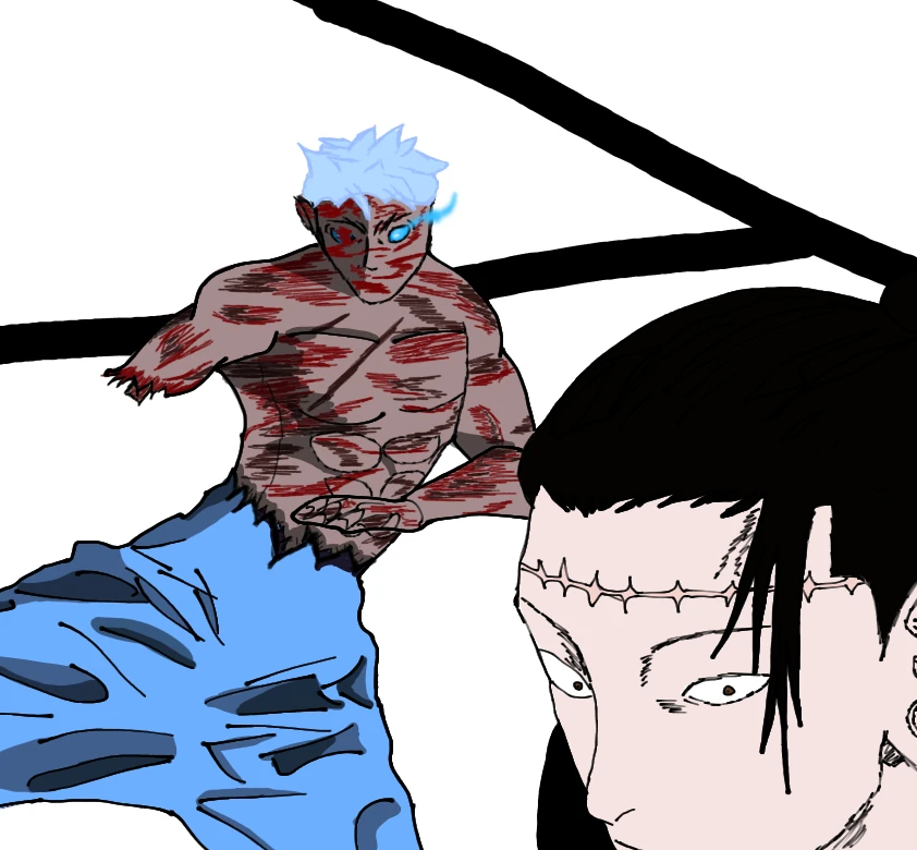 Styx Kagami, Yuki Tsukumo and Choso vs Kenjaku | Jujutsu Kaisen Fanon ...