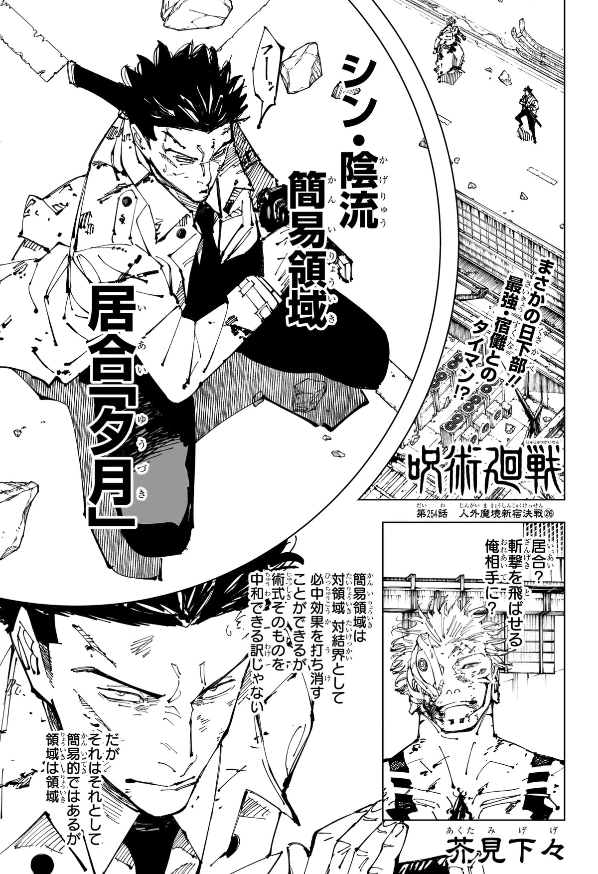 Chapter 254 | Jujutsu Kaisen Wiki | Fandom