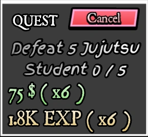 Quests | Jujutsu Legacy (unofficial) Wiki | Fandom