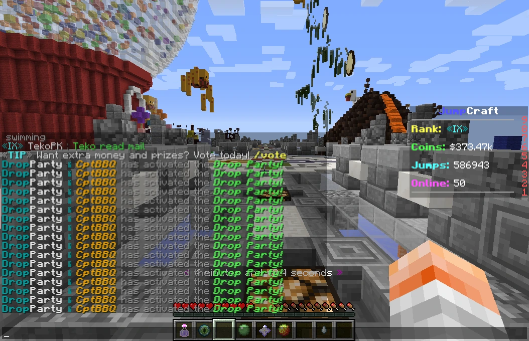 Drop Party | Jumpcraft Wiki | Fandom