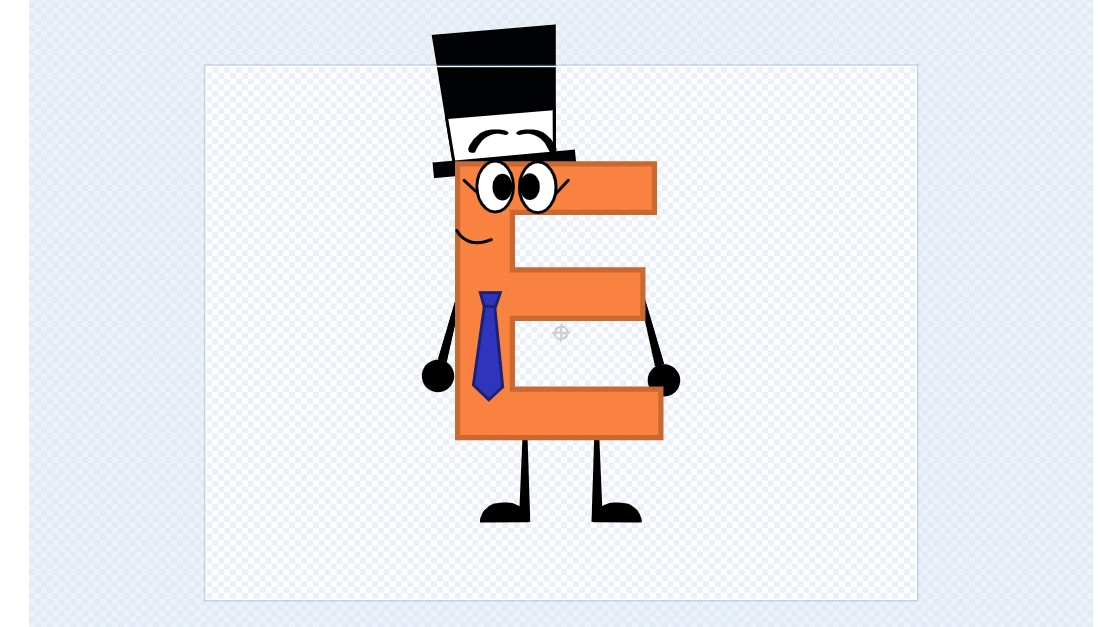 Introducing you a new character: Big Orange E | Jumpstart Letterpedia ...