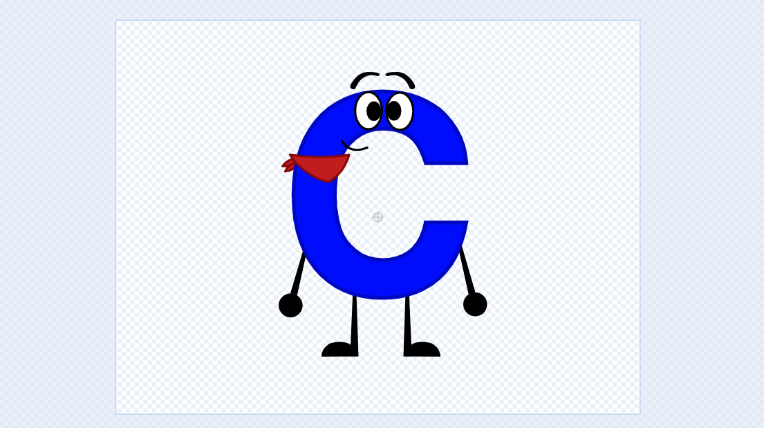 Introducing you a new character: Big Blue C | Jumpstart Letterpedia ...