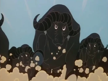 Cape Buffalo | Jungle Emperor Leo Wiki | Fandom