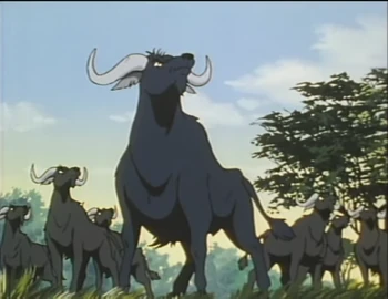 Cape Buffalo | Jungle Emperor Leo Wiki | Fandom