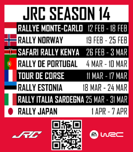 JRC Season 14 | Junior Rally Championship Wiki | Fandom