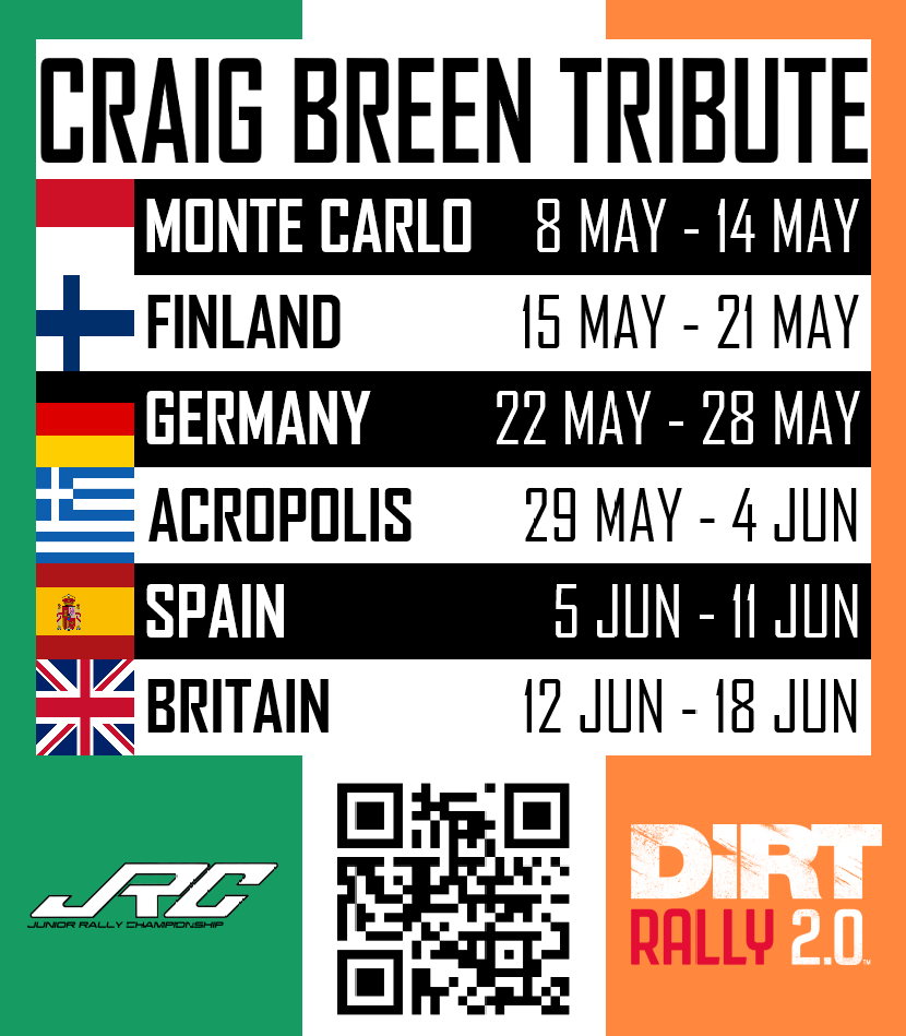 Craig Breen Tribute | Junior Rally Championship Wiki | Fandom