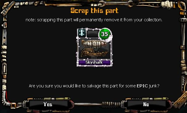 Scrapping | Junk Wars Wiki | Fandom