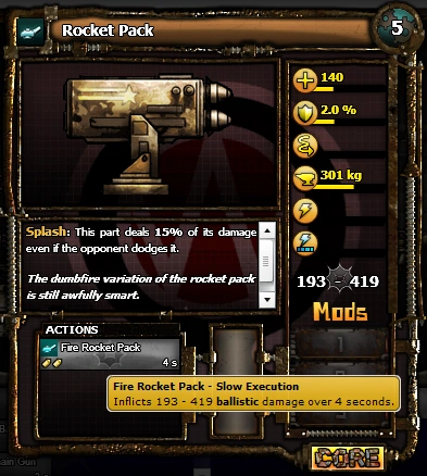 Rocket Pack | Junk Wars Wiki | Fandom