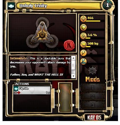 Unholy Trinity | Junk Wars Wiki | Fandom