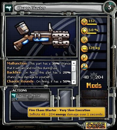 Chaos Blaster | Junk Wars Wiki | Fandom