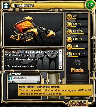 Blaze Raider | Junk Wars Wiki | Fandom