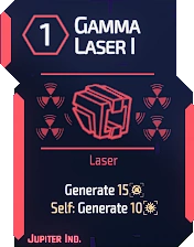Gamma Laser | Jupiter Moons Mecha Wiki | Fandom