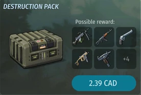 Destruction Pack | Jurassic Survival Wiki | Fandom