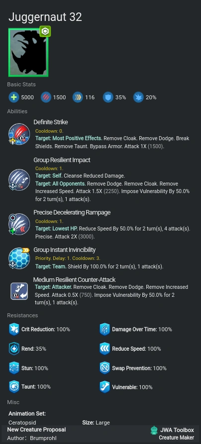 Juggernaut 32 (Brumprohl Edition) | Jurassic World Alive Ideas Wiki | Fandom