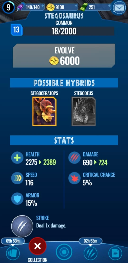 Hybrids | Jurassic World Alive Wiki | Fandom