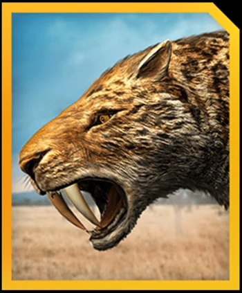 Smilodon | Jurassic World Alive Wiki | Fandom