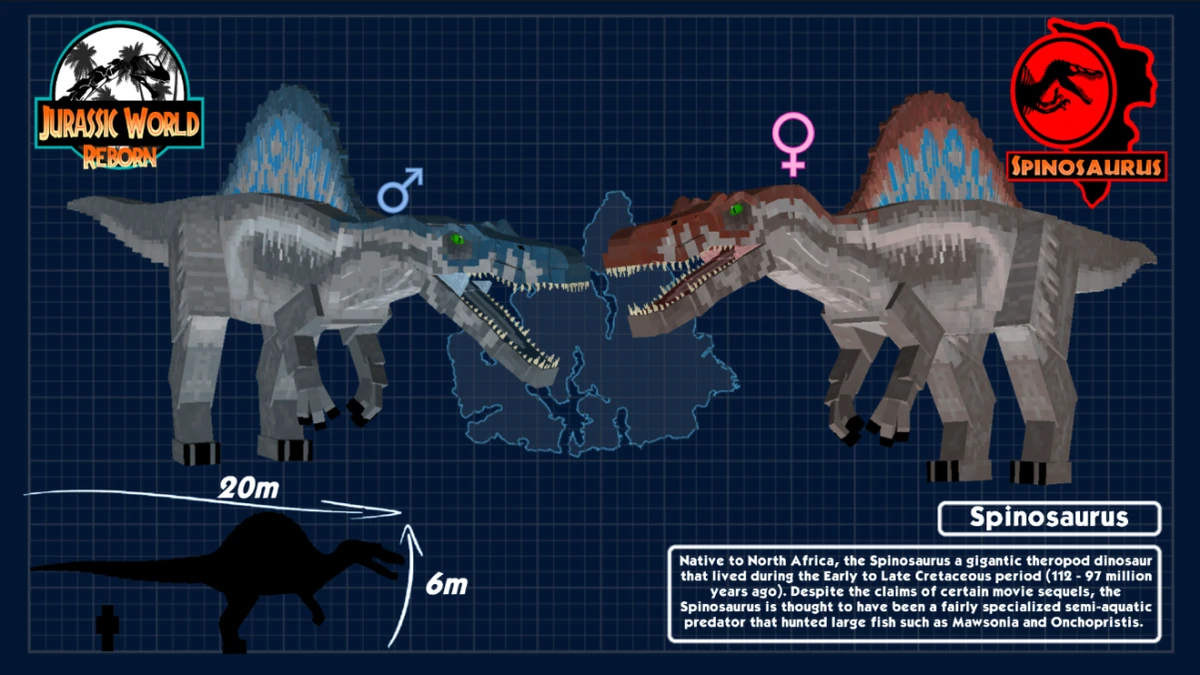 Spinosaurus Minecraft