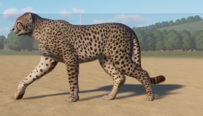 Acinonyx pardinensis | Jurassic World San Diego Wiki | Fandom