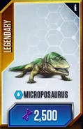 Microposaurus | Jurassic World: The Game Wiki | Fandom