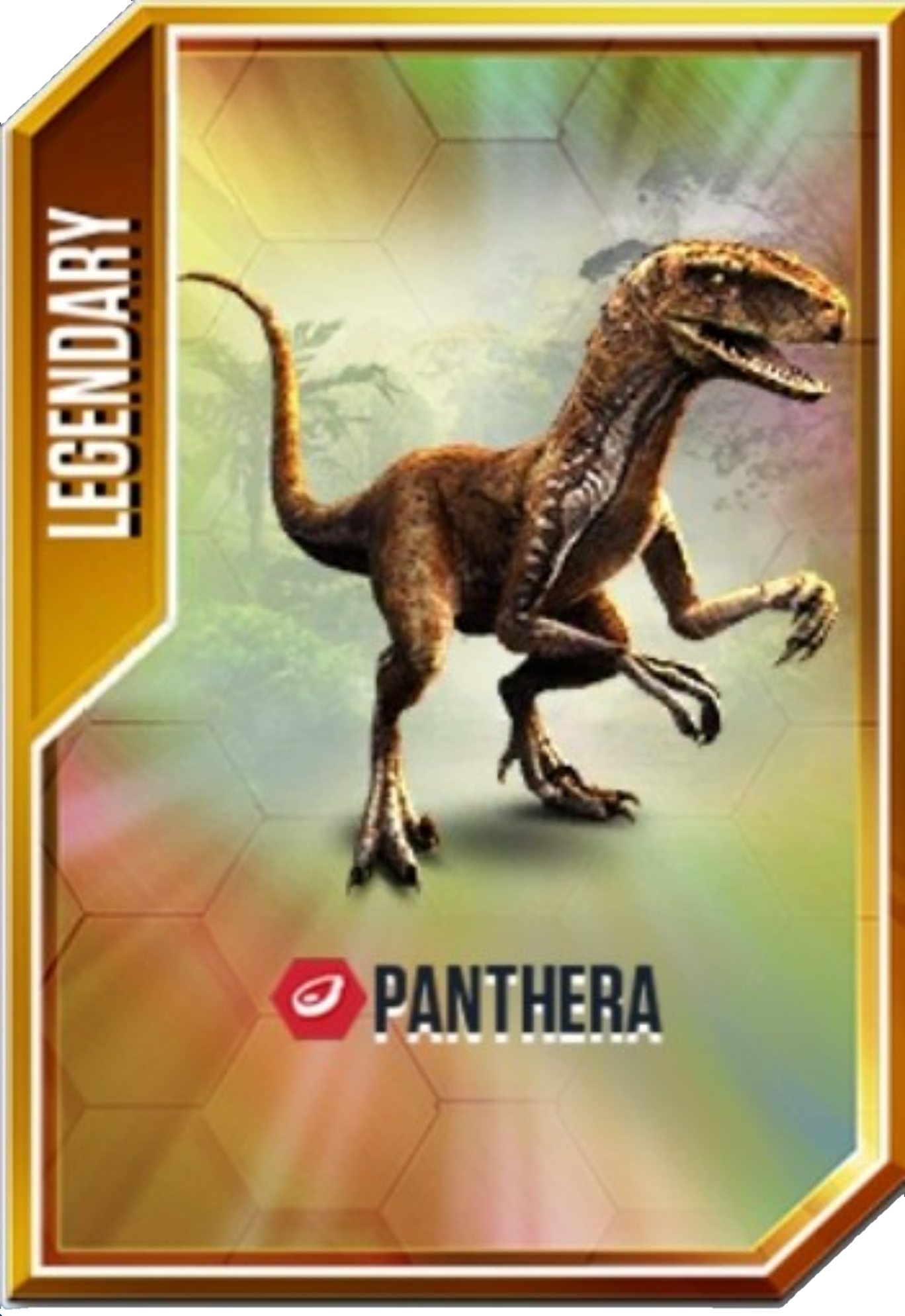 Jurassic World The Game Cards Nummer 62P I Wütender Carnotaurus