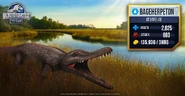 Bageherpeton | Jurassic World: The Game Wiki | Fandom