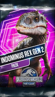 Indominus rex Gen 2 Pack | Jurassic World: The Game Wiki | Fandom