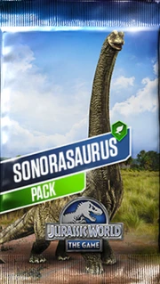 Sonorasaurus Pack | Jurassic World: The Game Wiki | Fandom