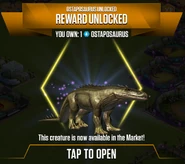 Ostaposaurus | Jurassic World: The Game Wiki | Fandom