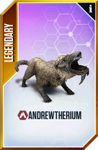 Andrewtherium | Jurassic World: The Game Wiki | Fandom