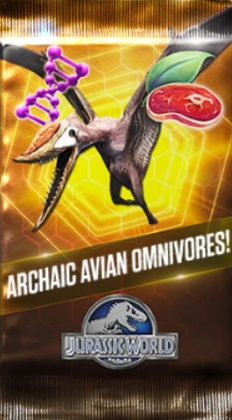 Archaic Avian Omnivores! Pack | Jurassic World: The Game Wiki | Fandom