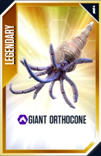 Giant Orthocone | Jurassic World: The Game Wiki | Fandom