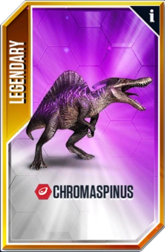 Chromaspinus | Jurassic World: The Game Wiki | Fandom