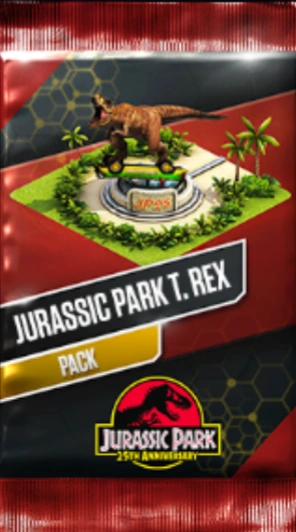 Jurassic Park T. rex Pack | Jurassic World: The Game Wiki | Fandom