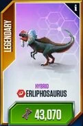 Erliphosaurus | Jurassic World: The Game Wiki | Fandom