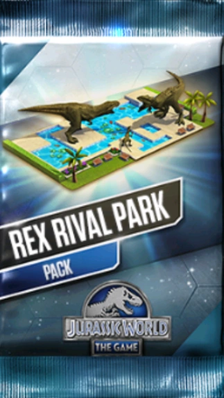 Rex Rival Park Pack | Jurassic World: The Game Wiki | Fandom