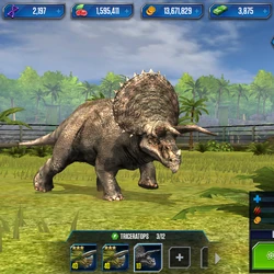 Jurassic Park The Game Triceratops