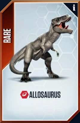 Allosaurus | Jurassic World: The Game Wiki | Fandom