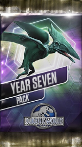 Year Seven Pack | Jurassic World: The Game Wiki | Fandom