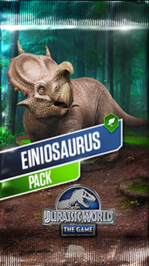 Einiosaurus Pack | Jurassic World: The Game Wiki | Fandom