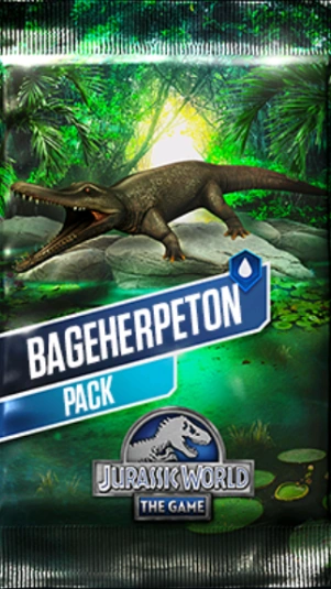 Bageherpeton Pack | Jurassic World: The Game Wiki | Fandom