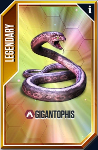 Gigantophis | Jurassic World: The Game Wiki | Fandom