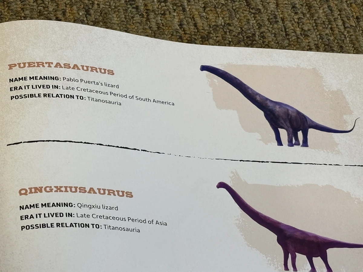 Puertasaurus | Jurassic Park Institute Wiki | Fandom