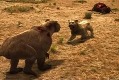 Short Faced Bear Vs Mega Lion