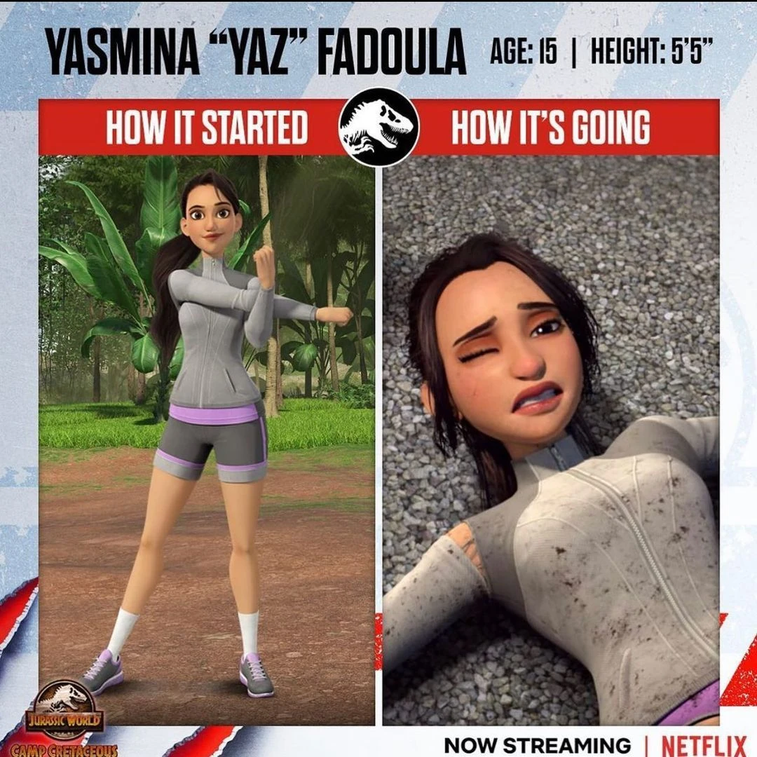 Usuario Blog:Conny8/Yasmina "Yaz" Fadoula | Jurassic Park Wiki | Fandom