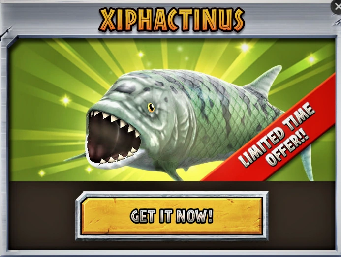 Xiphactinus/Builder | Jurassic Park Wiki | Fandom